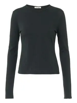THE ROW Seruni Cotton Jersey T-shirt - Grey