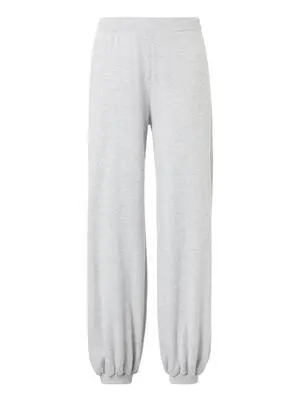 THE ROW Kismo Cotton Jersey Sweatpants - Grey