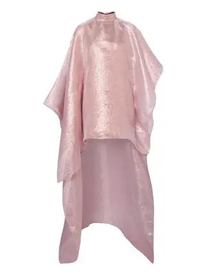 TALLER MARMO Dallas Asymmetric Organza Kaftan - Pink