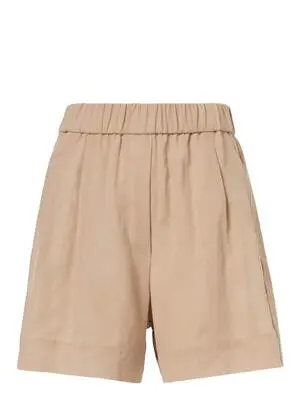 Brunello Cucinelli Cotton Bermuda Shorts - Beige