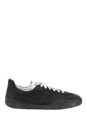 Acne Studios Lace-up Leather Sneakers - Black