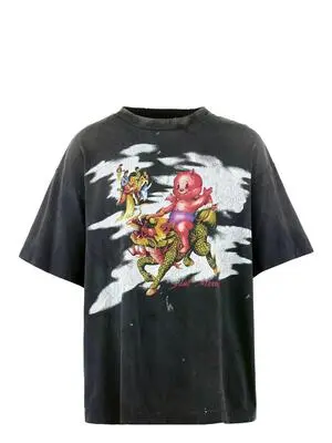 SAINT MXXXXXX Graphic-print T-shirt