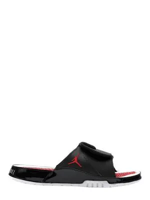 JORDAN Jordan Hydro XI Retro Slides Black/gym Red/white