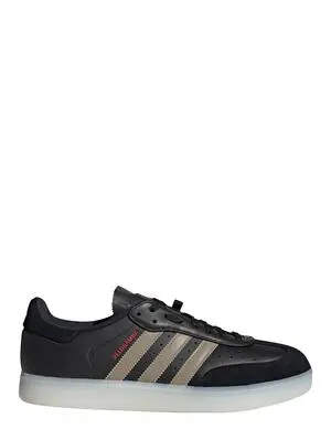 Adidas Velosamba Leather Sneakers - Core Black/cyber Metallic/pure Ruby