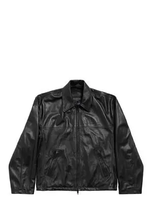 Balenciaga Nano Bb Zip-up Jacket - Black