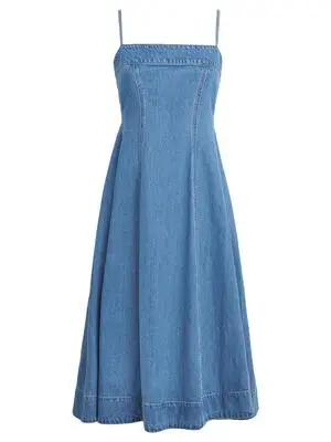 PAIGE Denim Peppa Midi Dress