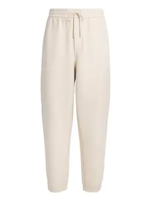 Emporio Armani Logo Drawstring Sweatpants - Beige
