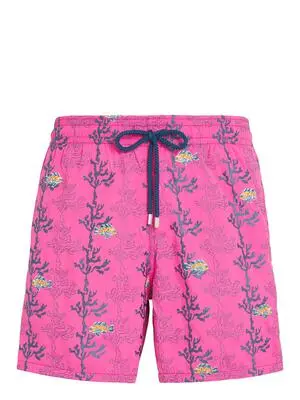 Vilebrequin Embroidered Swim Shorts - Pink