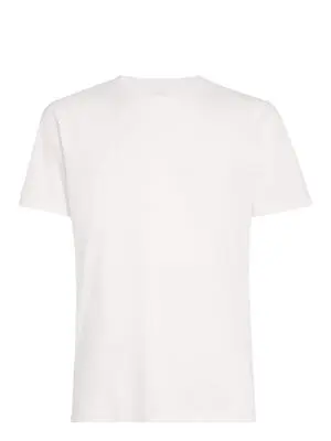 Sunspel Cotton Sea Island T-shirt White