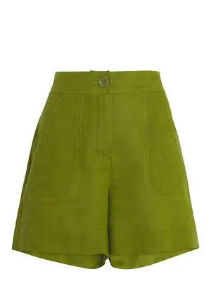 ERES Linen Shorts - Green