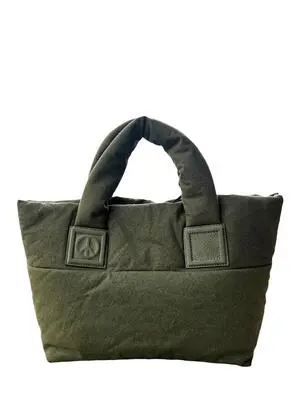 Readymade Vintage Us Army Tent Medium Tote Bag - Green