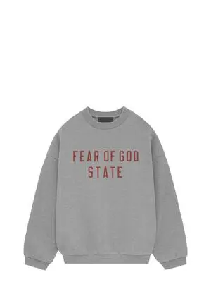 Fear Of God Fleece Crewneck - Grey