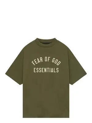 Fear Of God Jersey Crewneck Tee - Green