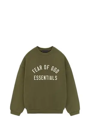 Fear Of God Fleece Crewneck - Green