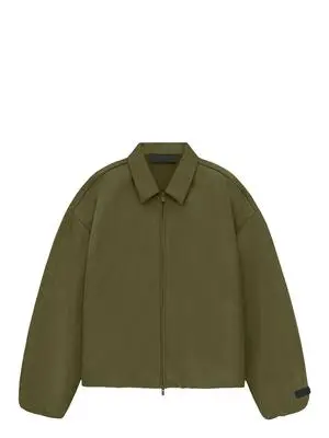 Fear Of God Textured Nylon Trucker Jacket - Green