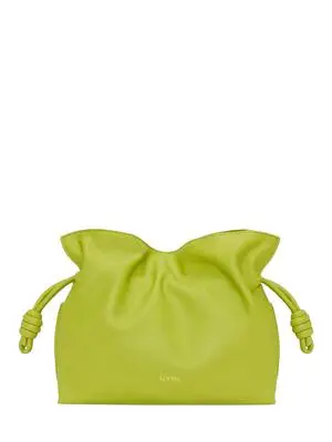 Loewe Flamenco Clutch - Green