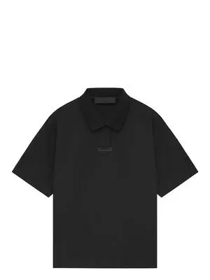 Fear Of God Pique Polo - Black