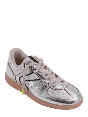 SHU SHOP Sylvia Lace-up Sneakers - Silver