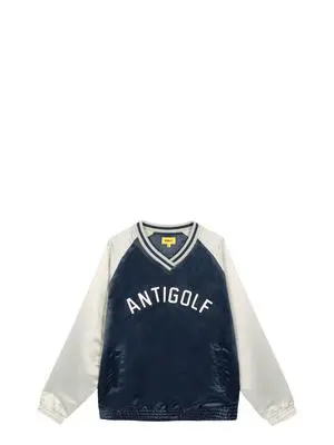 GOLF WANG Antigolf Satin Pullover - Blue