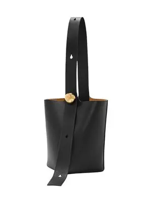 Loewe Pebble Bucket Bag - Black