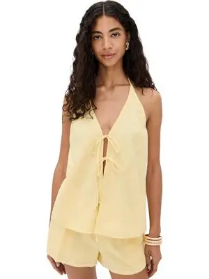SEVEN WONDERS Octavia Top - Lemon