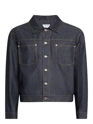 Bottega Veneta Denim Shirt Jacket - Indigo
