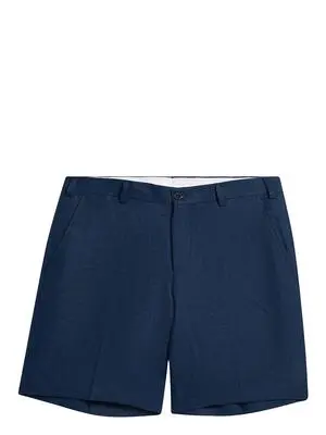 Anderson & Sheppard Linen Beach Shorts Navy