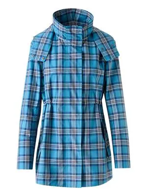 Akris Check Hooded Jacket Multi