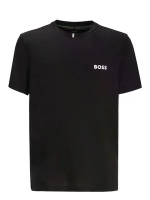 BOSS Logo-print T-shirt Black