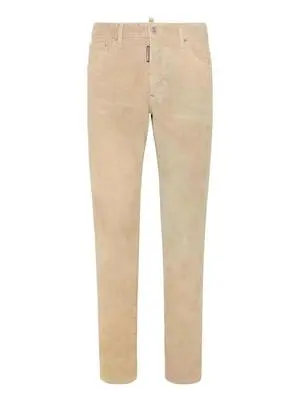 Dsquared2 Corduroy Trousers - Neutrals