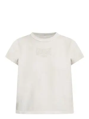 Alexander Wang Graphic Shrunk T-shirt - Dbrn