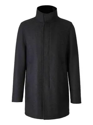 Herno Long Coat Antracite Grey
