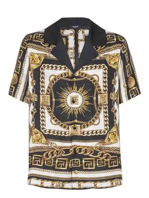 Balmain Chaines Foulard Shirt - Shirts