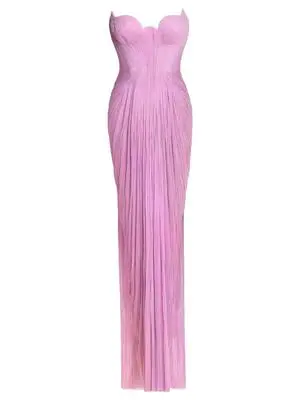 MARIA LUCIA HOHAN Jasleen Gown Pink-0