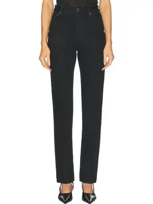 TOTEME High Slim Leg - Black