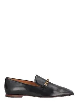 TOD'S Leather Loafers With Embellishment - Black