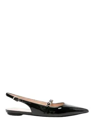 STUART WEITZMAN Emilia Flat Pumps - Black