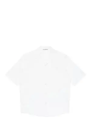 Acne Studios Short-sleeve Button-up Shirt - White