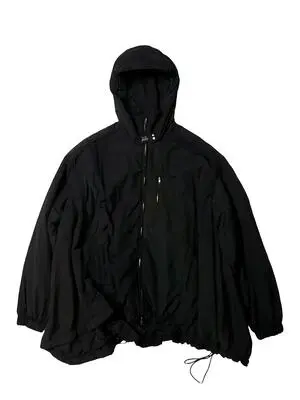 DOUBLET Goggle-detail Hooded Jacket - Black