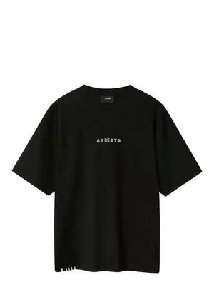 Axel Arigato Threaded Logot-shirt - Black