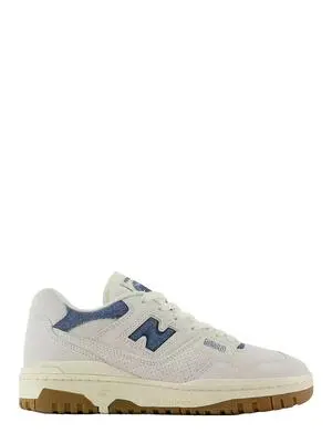 NEW BALANCE 550 Denim Pack Cream Sneakers - White