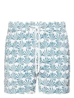 Onia Charles 5 Swim Trunks - Dark Blue Multi