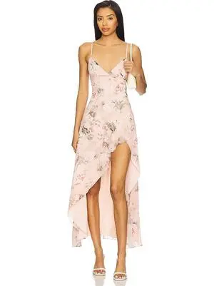MORE TO COME Corinne Maxi Dress - Pink Floral