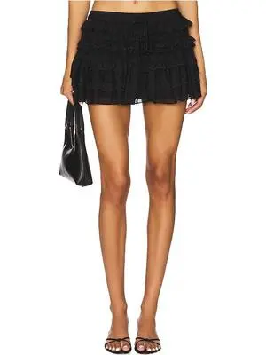 Majorelle Ashlen Mini Skirt - Black