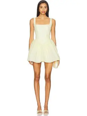 Nbd The Lina Mini Dress - Pale Yellow