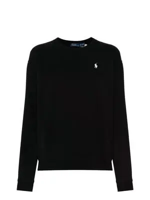 Polo Ralph Lauren Polo Pony Jersey Sweatshirt - Black