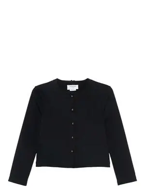 Thom Browne Anchor Buttons Crew-neck Cardigan - Blue