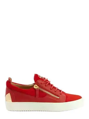 GIUSEPPE ZANOTTI Frankie Low-top Sneakers - Red