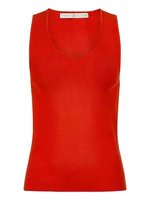 MARIE OLIVER Miranda Tank - Red