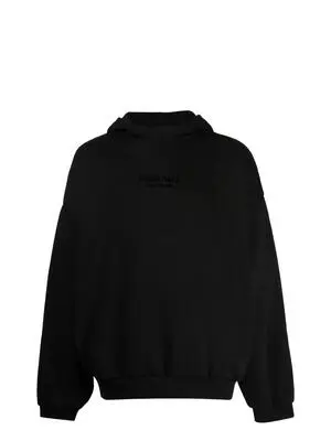 Fear Of God Essentials Cotton Hoodie - Black